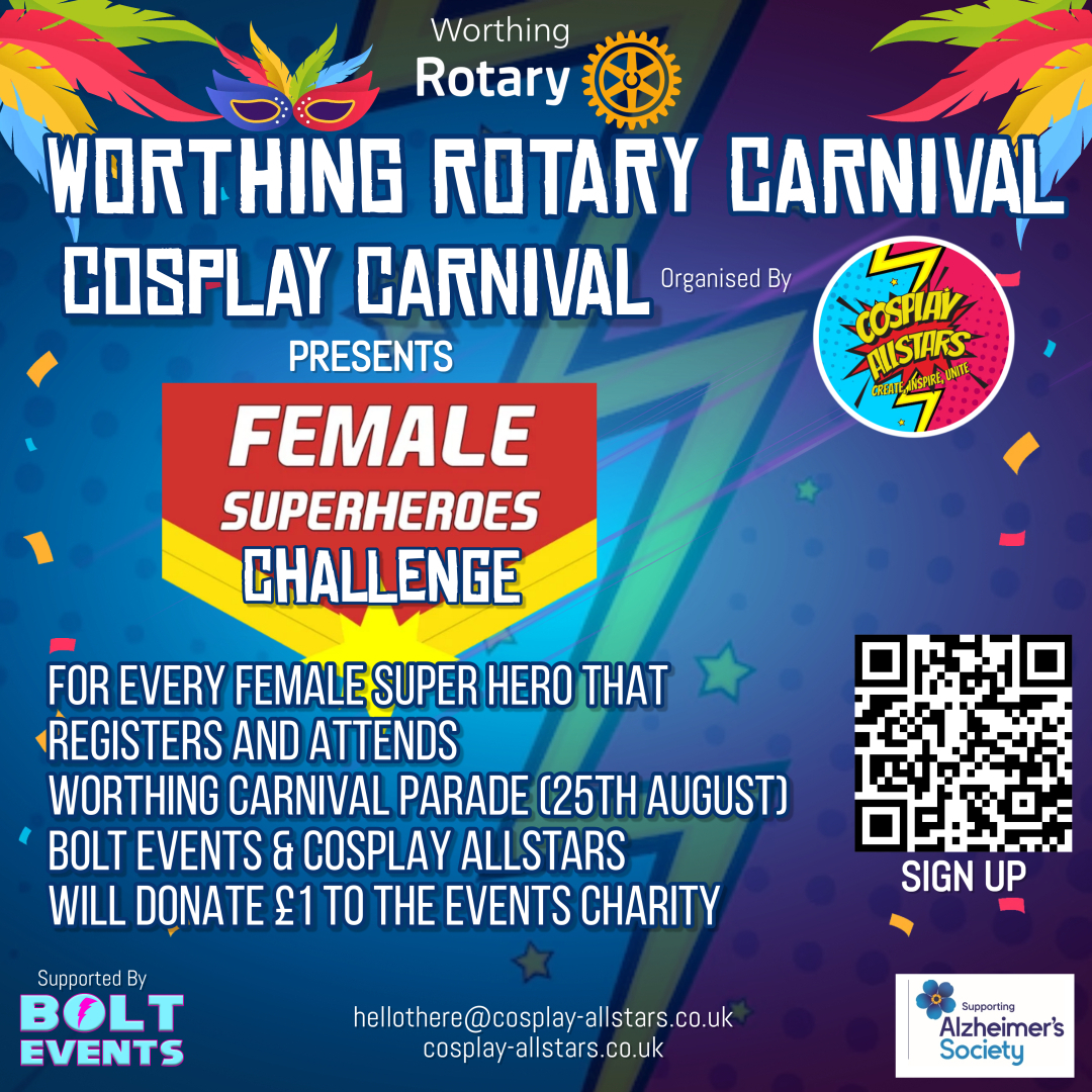 THE FEMALE SUPERHERO CHALLENGE – Cosplay Allstars